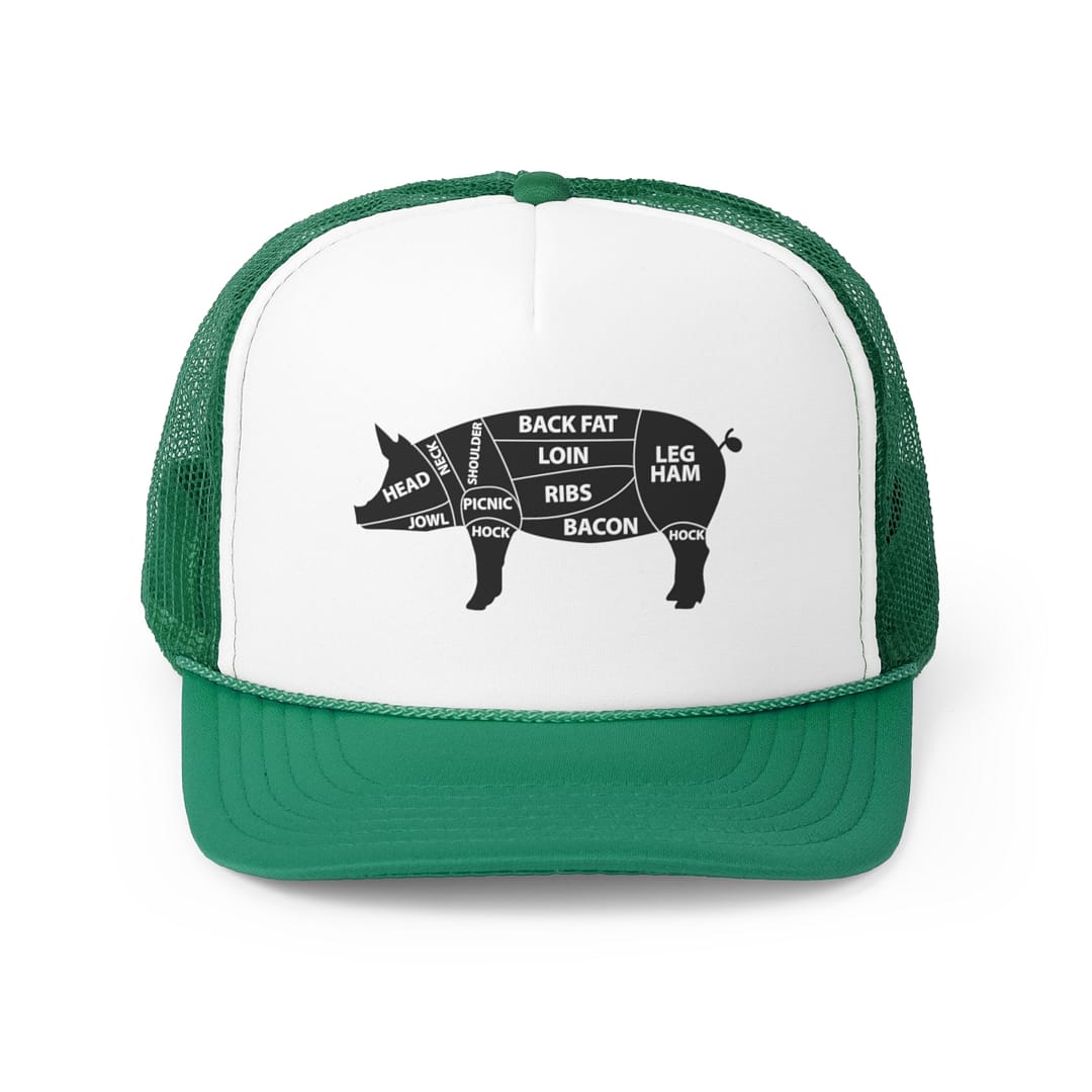 Pig Trucker Caps – Curly & Badger
